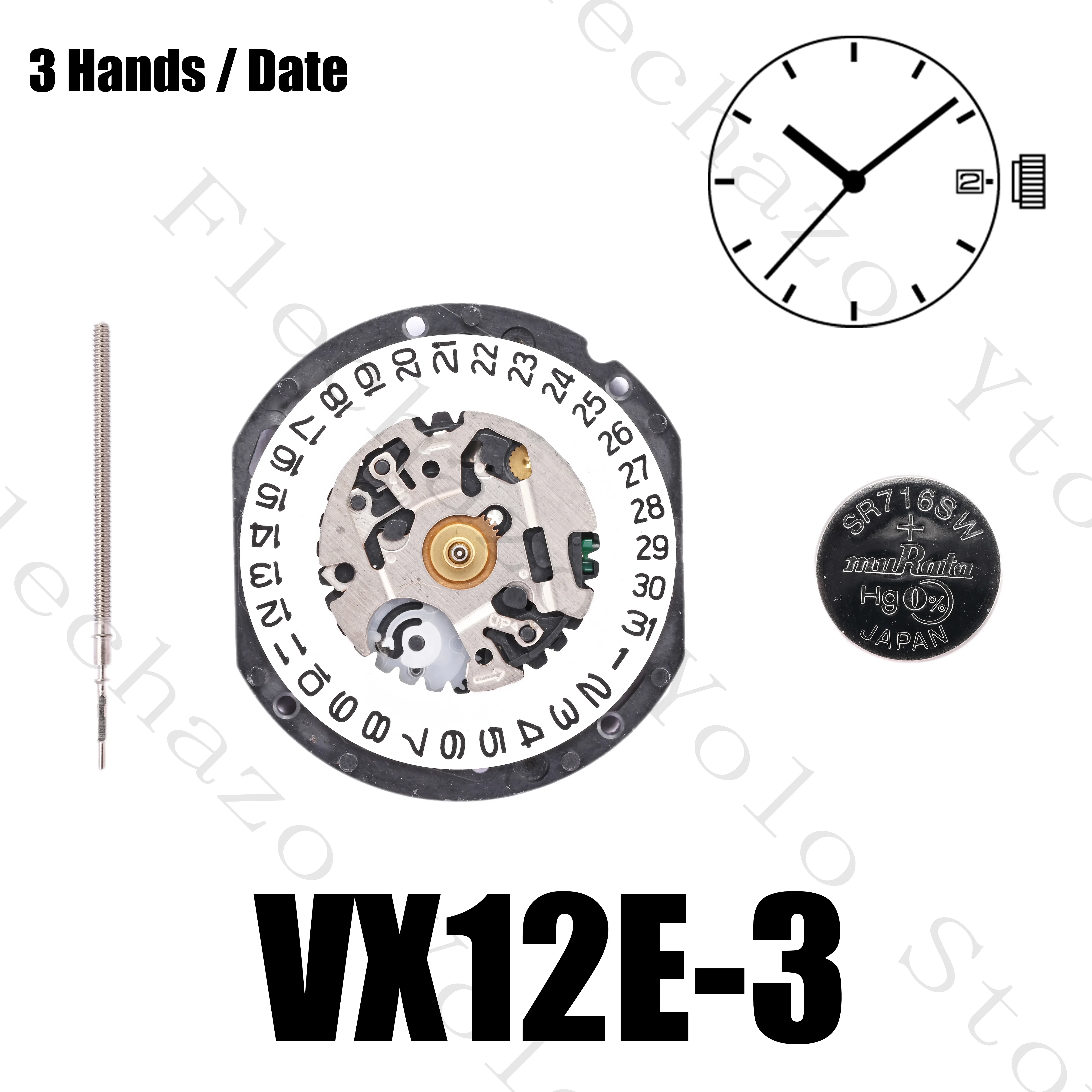VX12-Movement-Japan-Genuine-VX-Calendar-Series-VX12E-Quartz-Movement ...