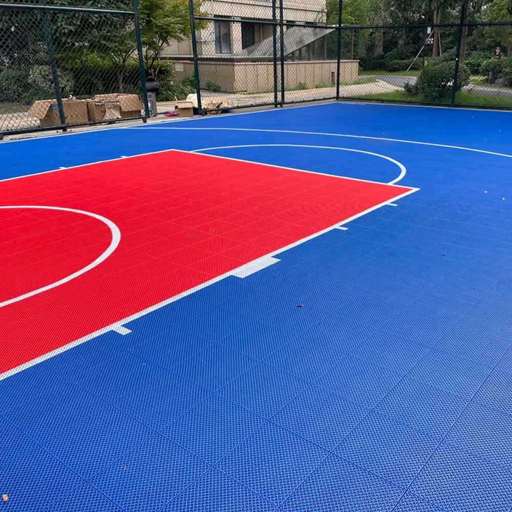 Beable Outdoor Interlocking Basketball Sports Court Floor 3VS3 PP Tile ...