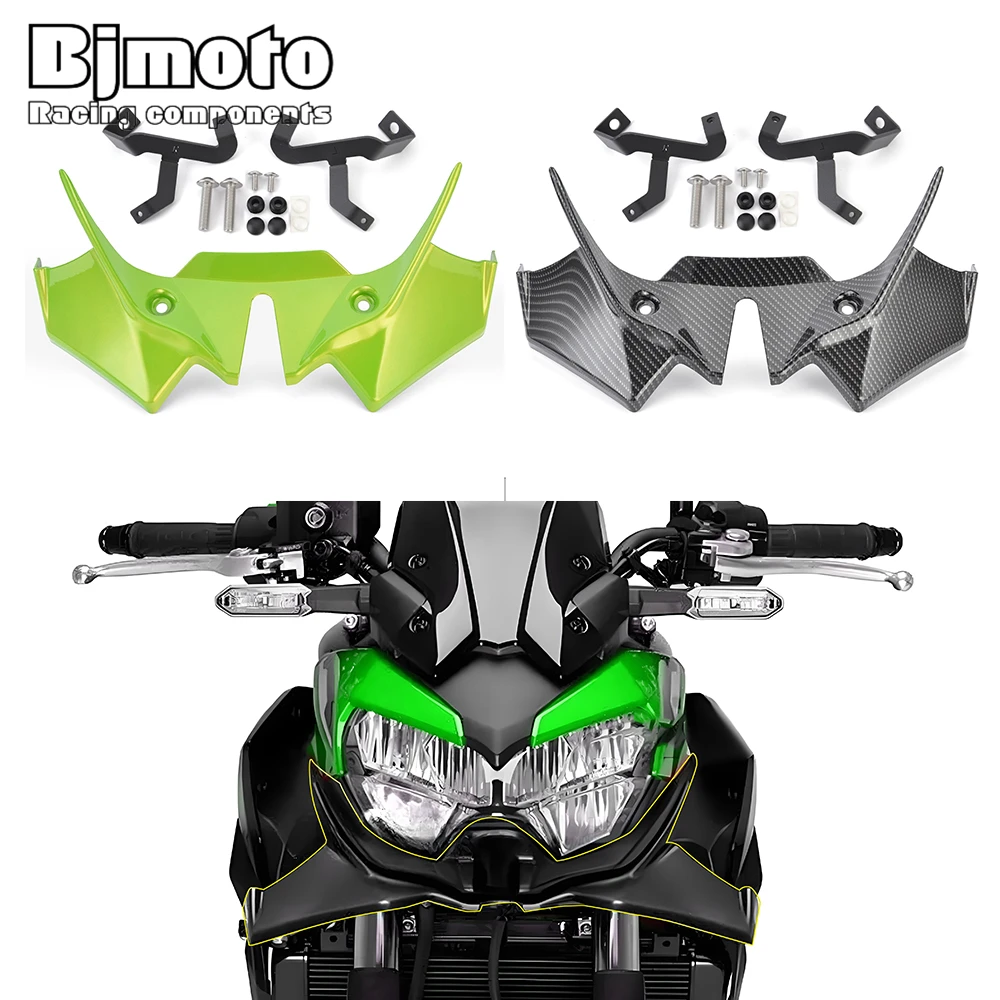 Z650 2024 Front Wing Fixed wing Spoiler Deflector Fairing Frontal Wing ...
