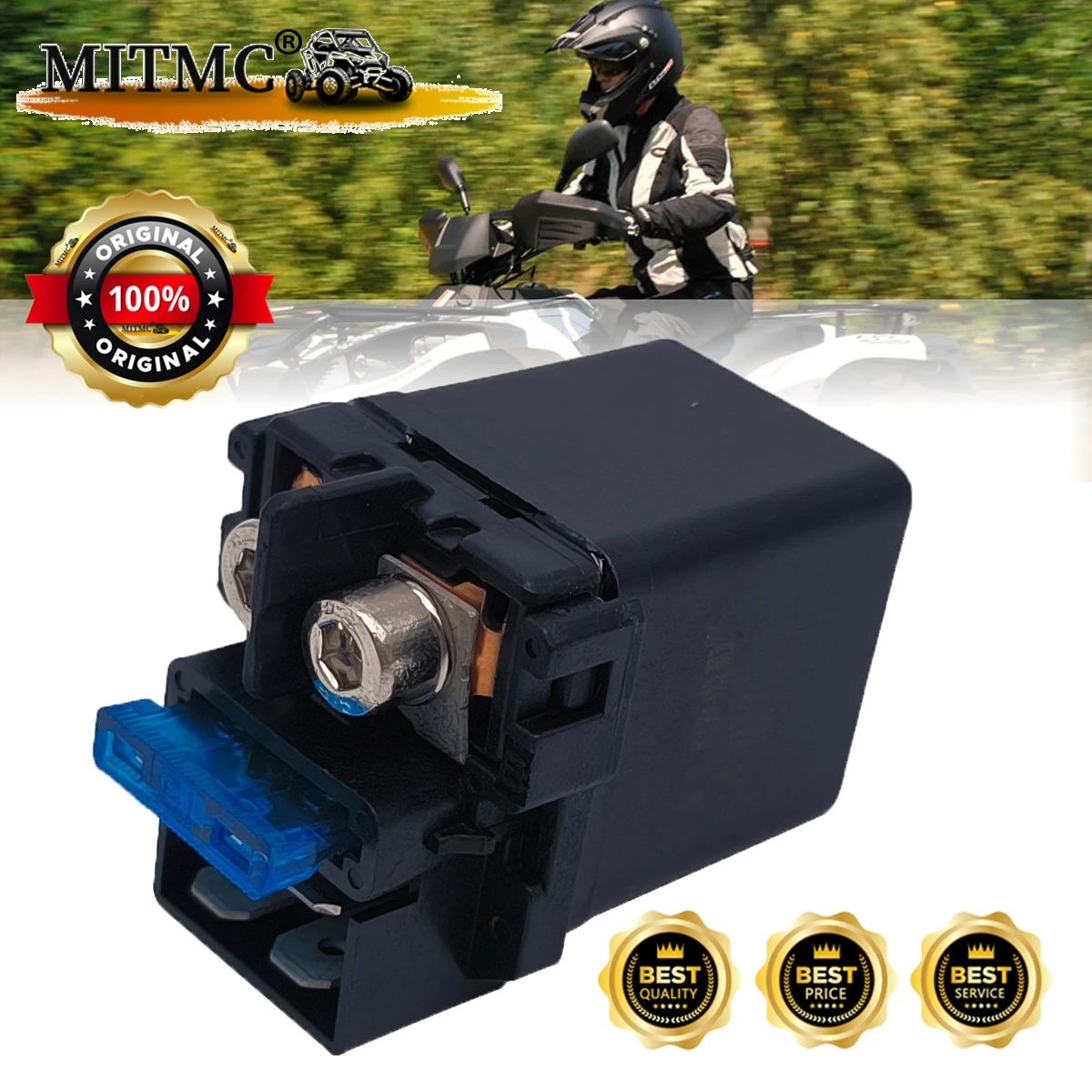 Relé de arranque para Buyang Stels Linhai 260 300 400 ATV Solenoide de ...