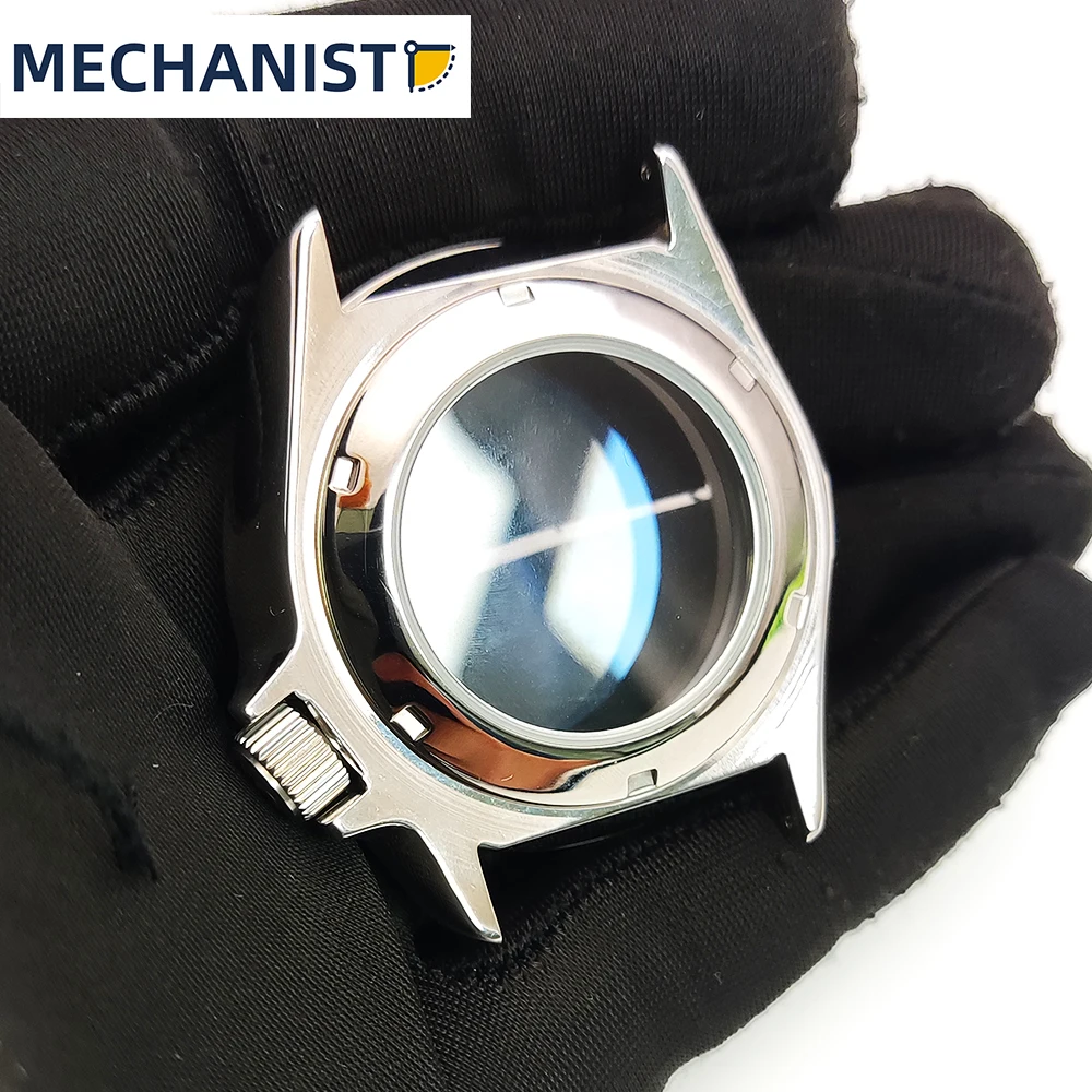 Transparent Back SKX Case with Matte Colored Ceramic Bezel, Double ...