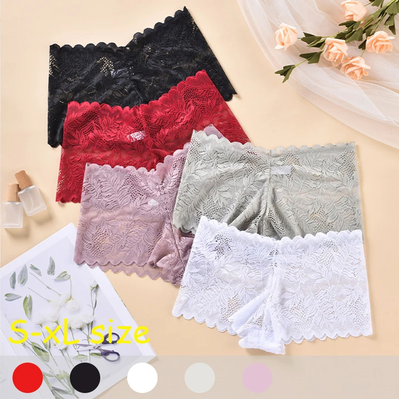 Ropa-interior-Sexy-de-encaje-de-Color-liso-para-mujer-seductora-con ...