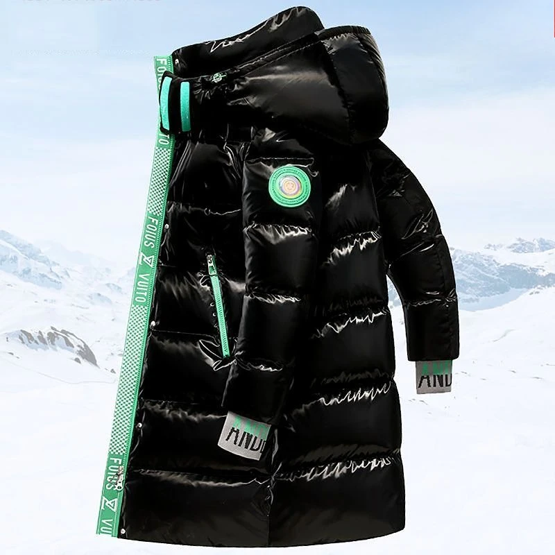 Unisex Winter Down Jacket with Waterproof Design Plus Size Long ...