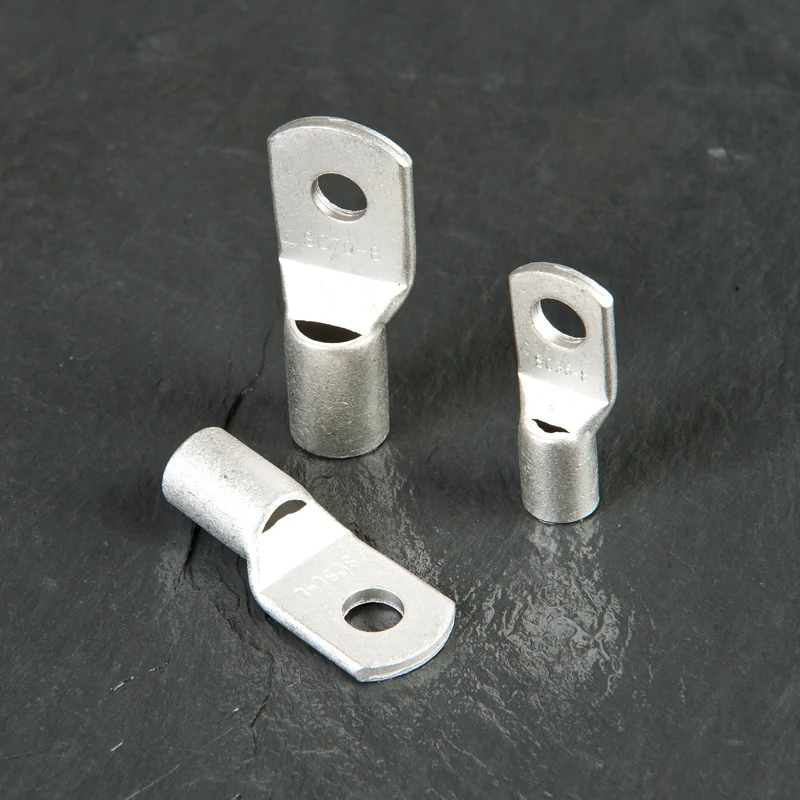 Tinned Pure Copper Cable Lugs Ring Crimp Battery Terminal Electrical ...