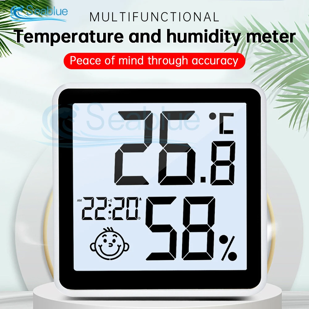 New-Digital-Home-Indoor-Temperature-Humidity-Meter-LCD-Digital ...