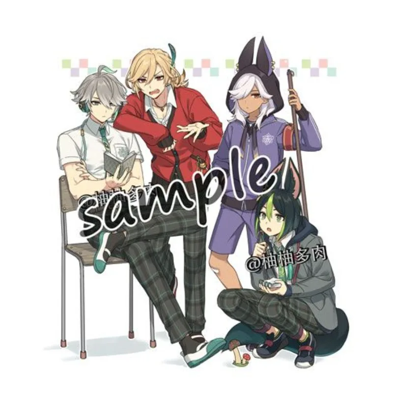 Kaveh-Tighnari-Anime-Figure-Genshin-Impact-Toy-Figures-Woman-Creative ...