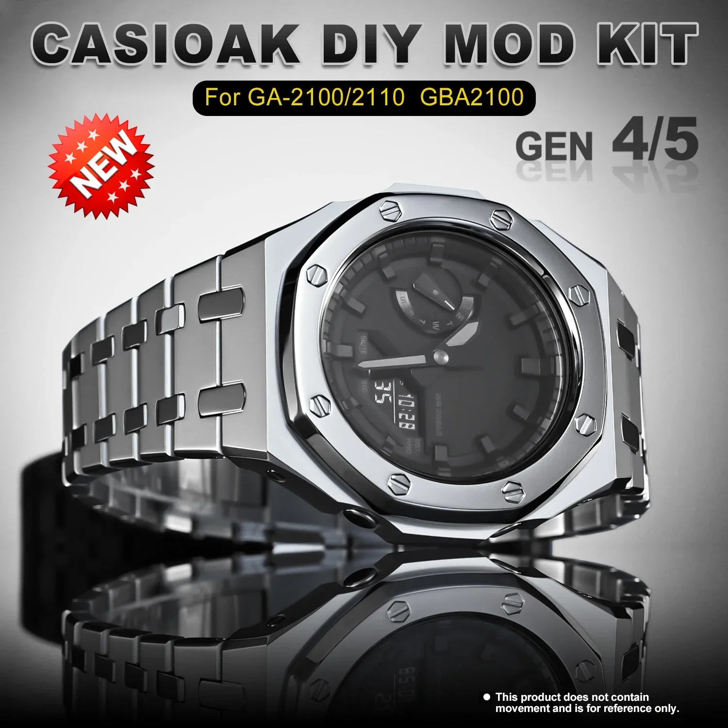 Gen4-5-GA2100-Gab2100-Casioak-Mod-Kit-316LStainless-Steel-Modification ...