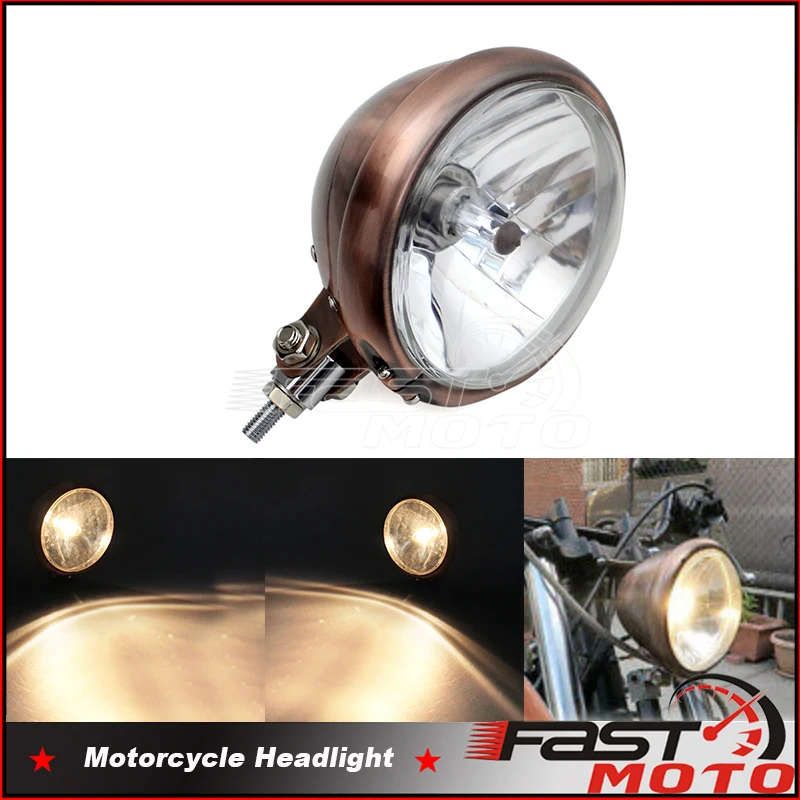 Universal-Motorcycle-5-75-Headlight-Light-H4-Bulb-Healight-Hi-Lo-Beam ...
