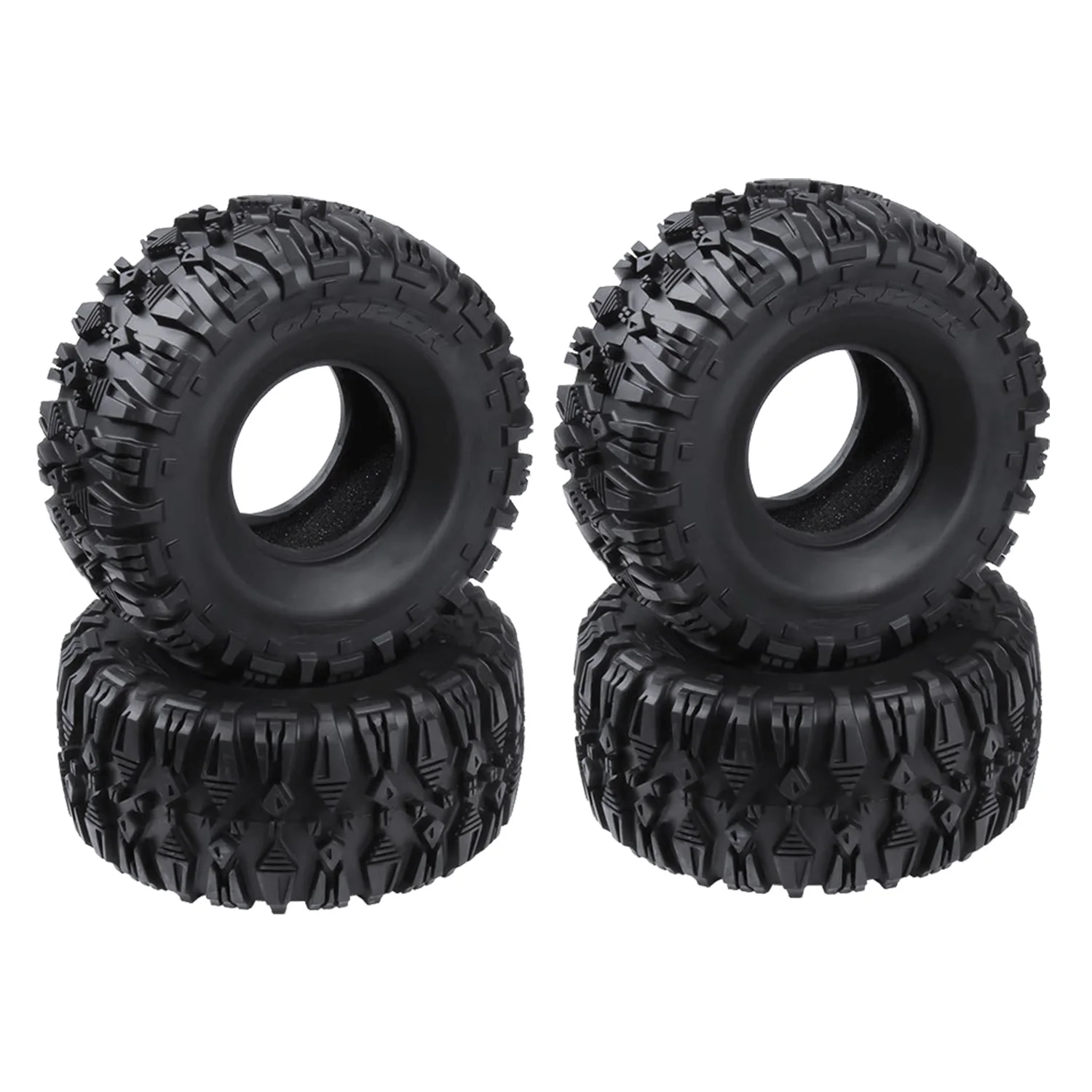 4PCS-2-2-Inches-Rubber-Wheel-Tires-for-1-10-RC-Climbing-Crawler-Axial ...