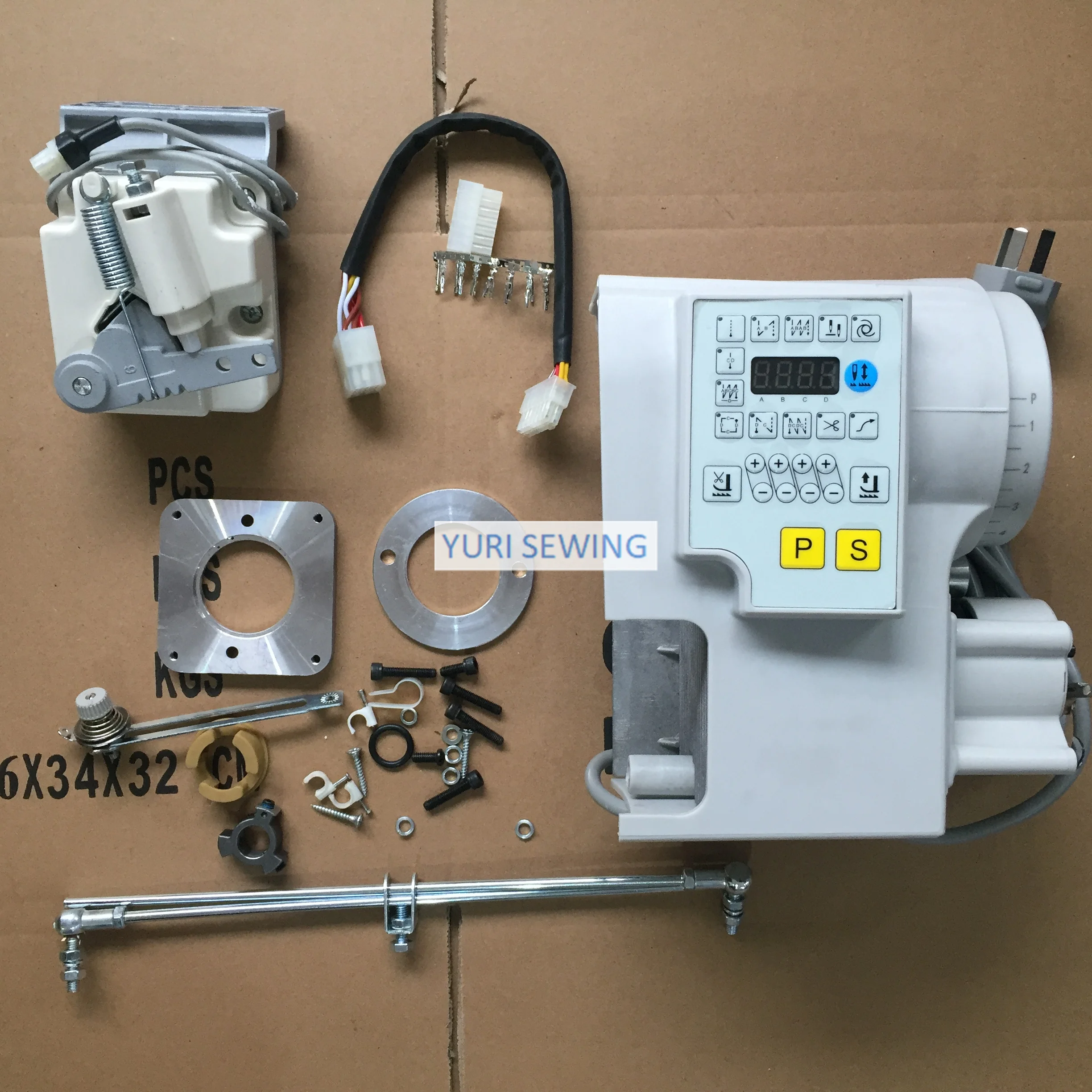 JUKI DDL5550/8500/8700 belt drive convert to direct drive control box ...