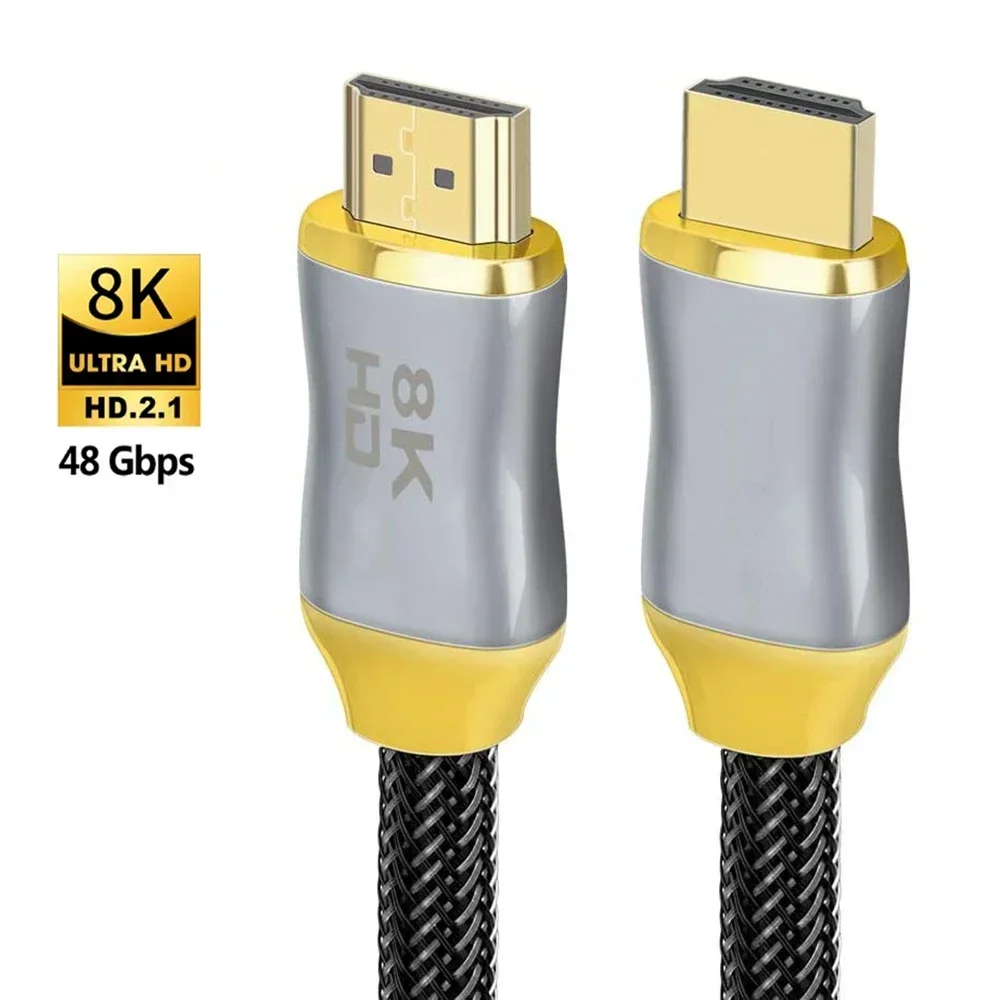 HDMI-Compatible-2-1-cable-8K-Ultra-HD-8K-60Hz-4K-120Hz-48Gbps-Cord-for ...