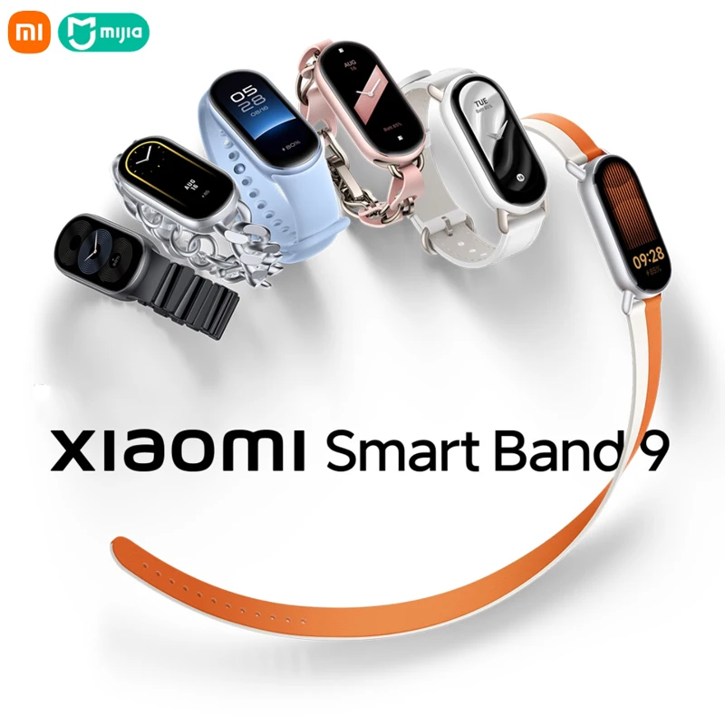 Official-original-xiaomi-mijia-Mi-Band-9-Quick-release-wristband-9NFC-leather-braided-wristband ...