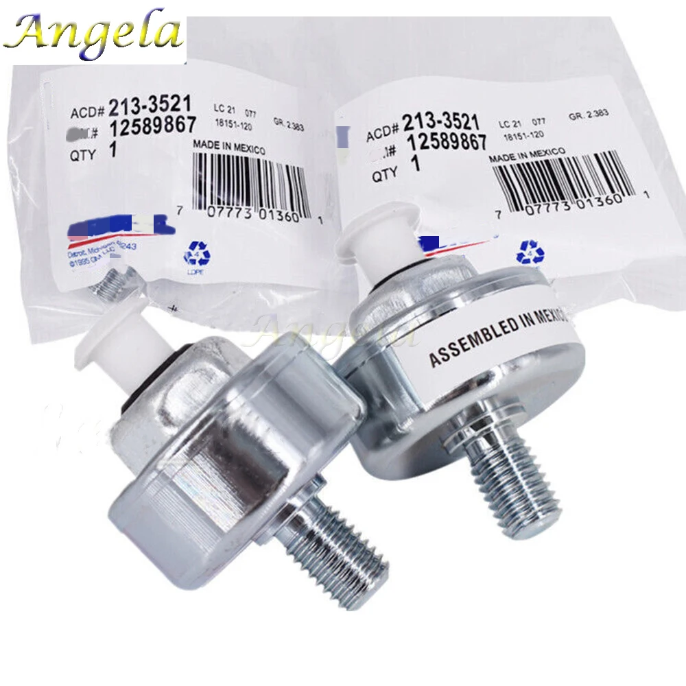 2-Pieces-OEM-213-3521-New-Knock-Sensor-For-Chev-y-Silverado-Express-GM ...