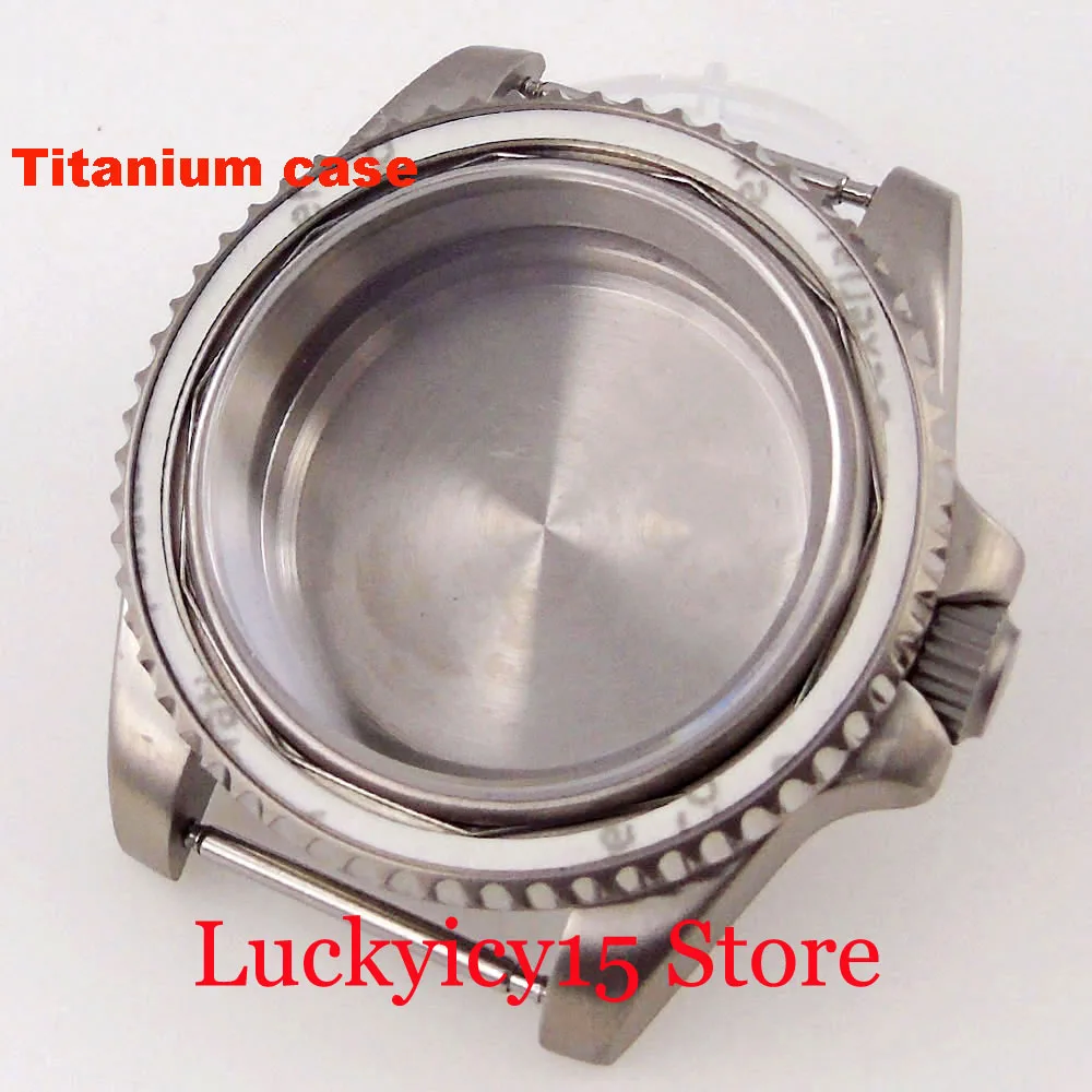 40MM-Watch-Accessories-Unidirectional-bezel-Titanium-Case-200m ...