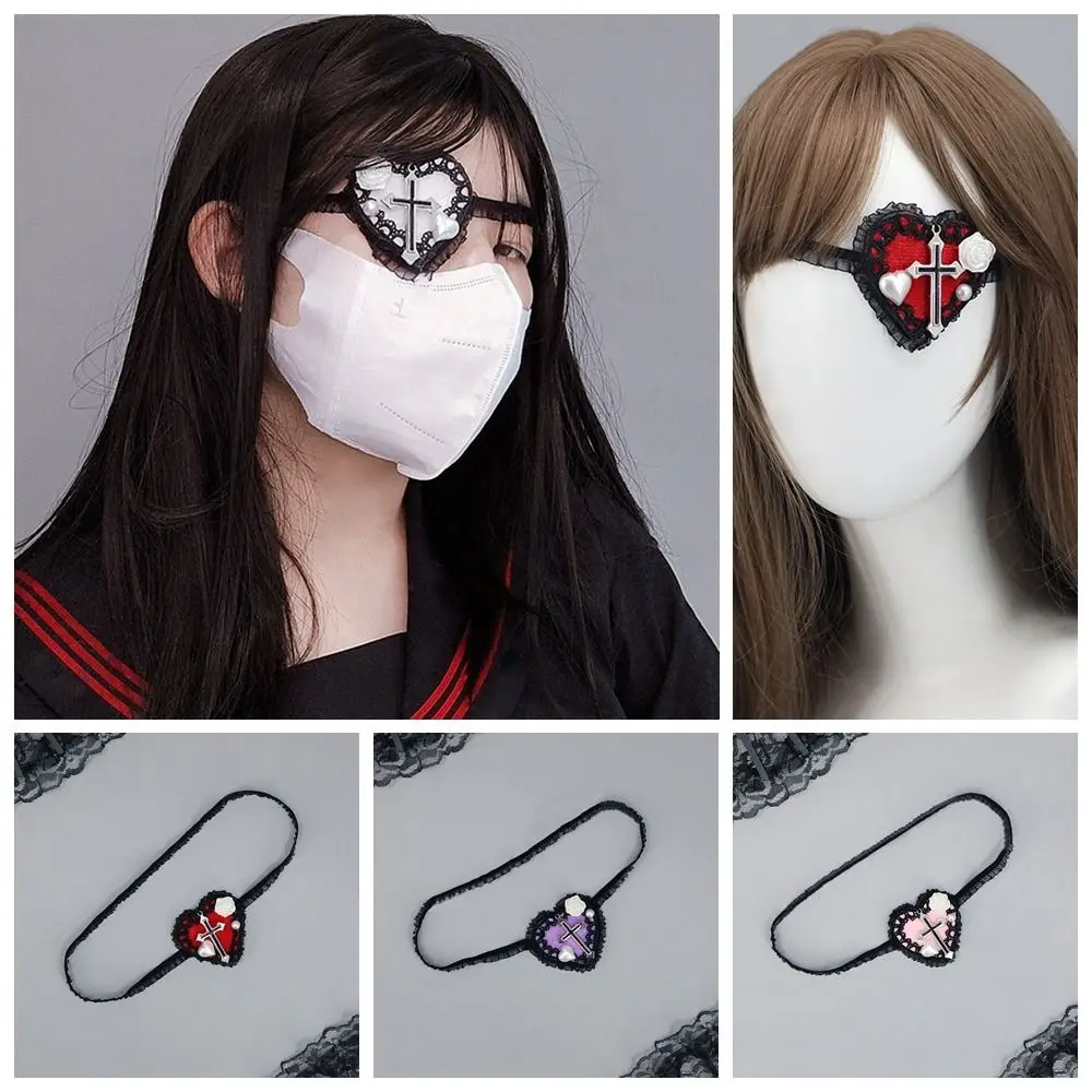Single-Eye-Eye-Cover-Gothic-Prop-DIY-Lolita-Mask-Jewelry-JK-cosplay ...