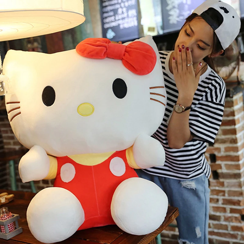 Juguete-de-peluche-de-Hello-Kitty-mu-eco-de-Sanrio-My-Melody-Kawaii ...