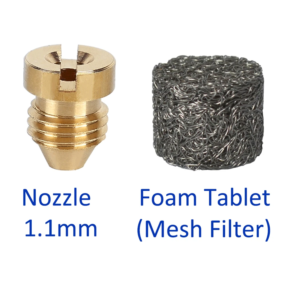 Snow Foam Lance Mesh Filter Foam Tablet Foam Cannon Spray Nozzle Tip ...