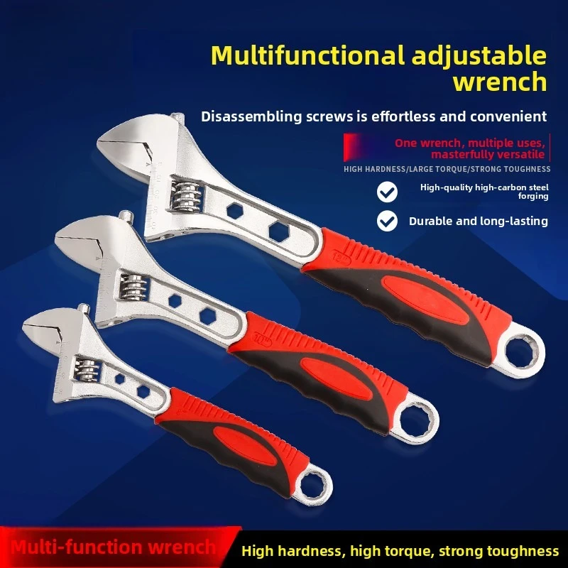 Multifunctional Live Wrench Large Opening Magic Wrench Tool Universal ...