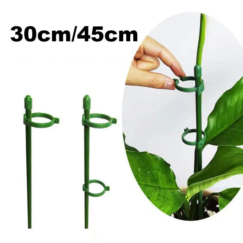 Tuteur - lien - attache,Support en pot pour plante et fleur,5 pièces,30-60-90cm,Support à tomate ...