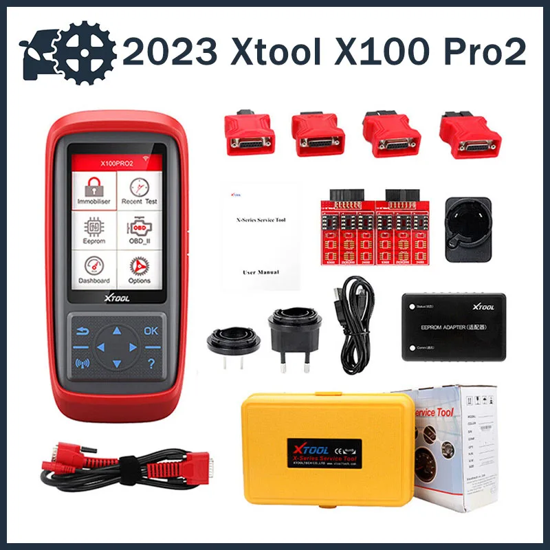 2023-Newest-Xtool-X100-Pro2-OBD2-Key-ECU-Programmer-Car-Diagnostic-Tool ...