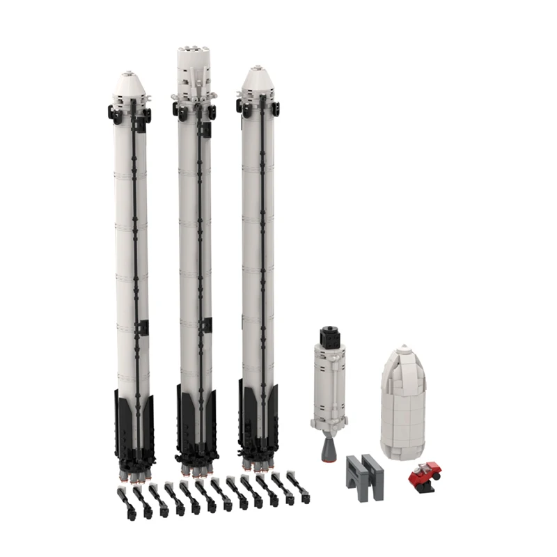 MOC Space Super Heavy Carrier Rocket SpaceX Starships Building Blocks ...