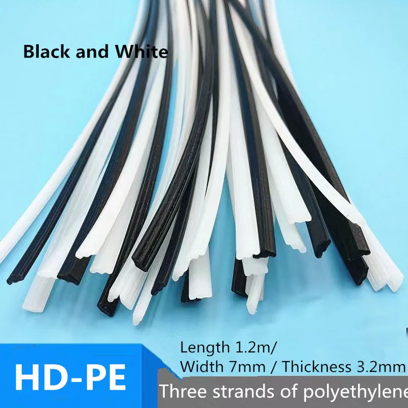 HD PE plastic welding rod widened high density polyethylene household ...