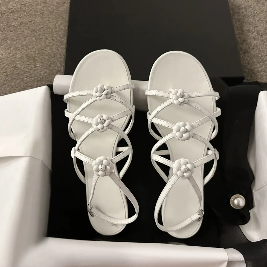 2024-European-American-New-Top-Quality-Women-Shoes-Small-Fragrant-Wind ...