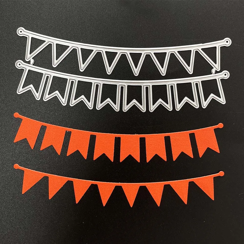Metal-Cut-Die-Bunting-Dies-For-Scrapbooking-Photo-Album-Card-Paper-DIY ...