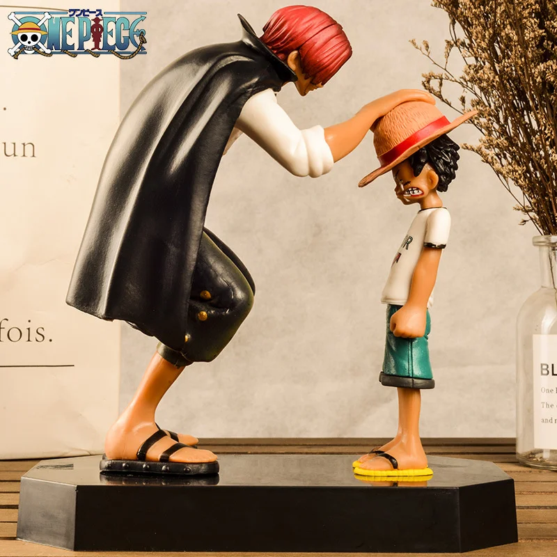 Anime-One-Piece-Figure-Four-Emperors-Shanks-Luffy-Pvc-Action-Figures ...