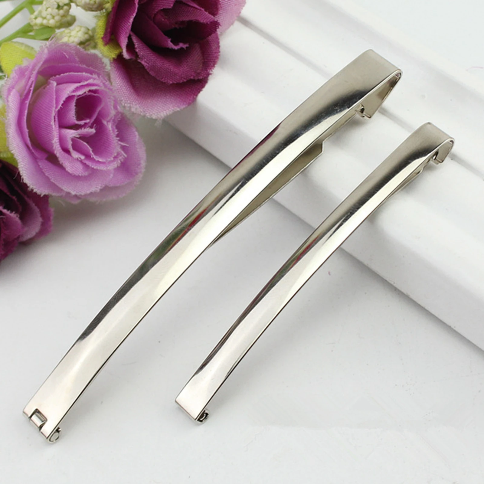 Stainless Steel Hair Clips | Stainless Steel Barrette | Barrettes Hair ...