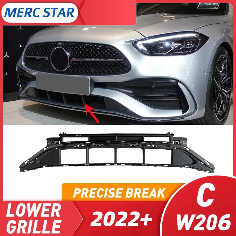 C-s-n-f-W206-C200-C300-A2068850602-i-in-n-alt-izgara-Grille-tampon ...