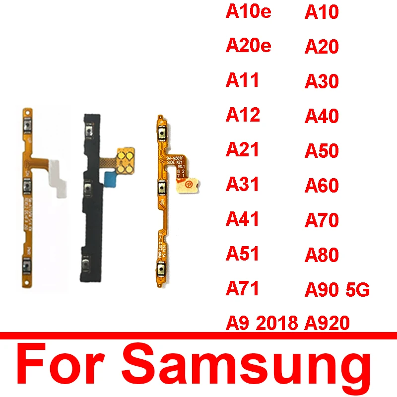 Power-Volume-Button-Flex-Cable-For-Samsung-A9-A10-M10-20-30-40-A20-30 ...