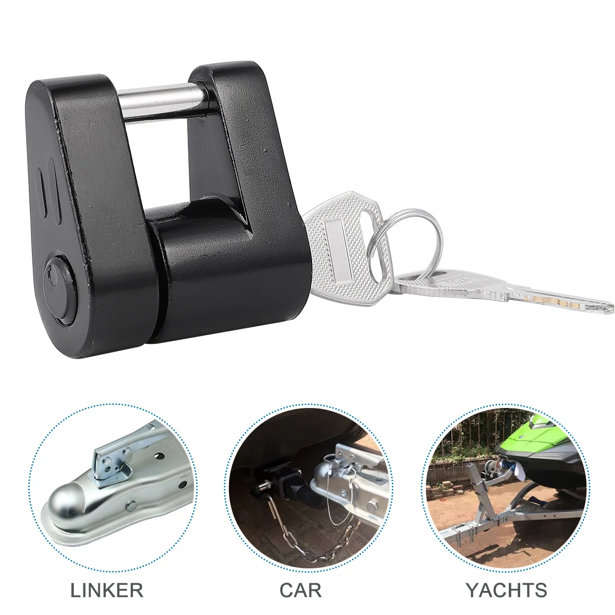 Rust-resistance-Anti-theft-Hard-wearing-Durable-Hook-Lock-Tongue-Locks ...