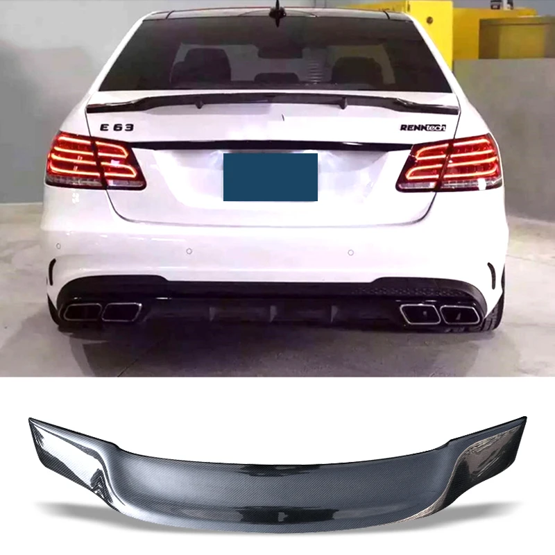 Trunk-Spoiler-Carbon-Fiber-Rear-Trunk-Wing-R-Style-Spoiler-For-Benz ...