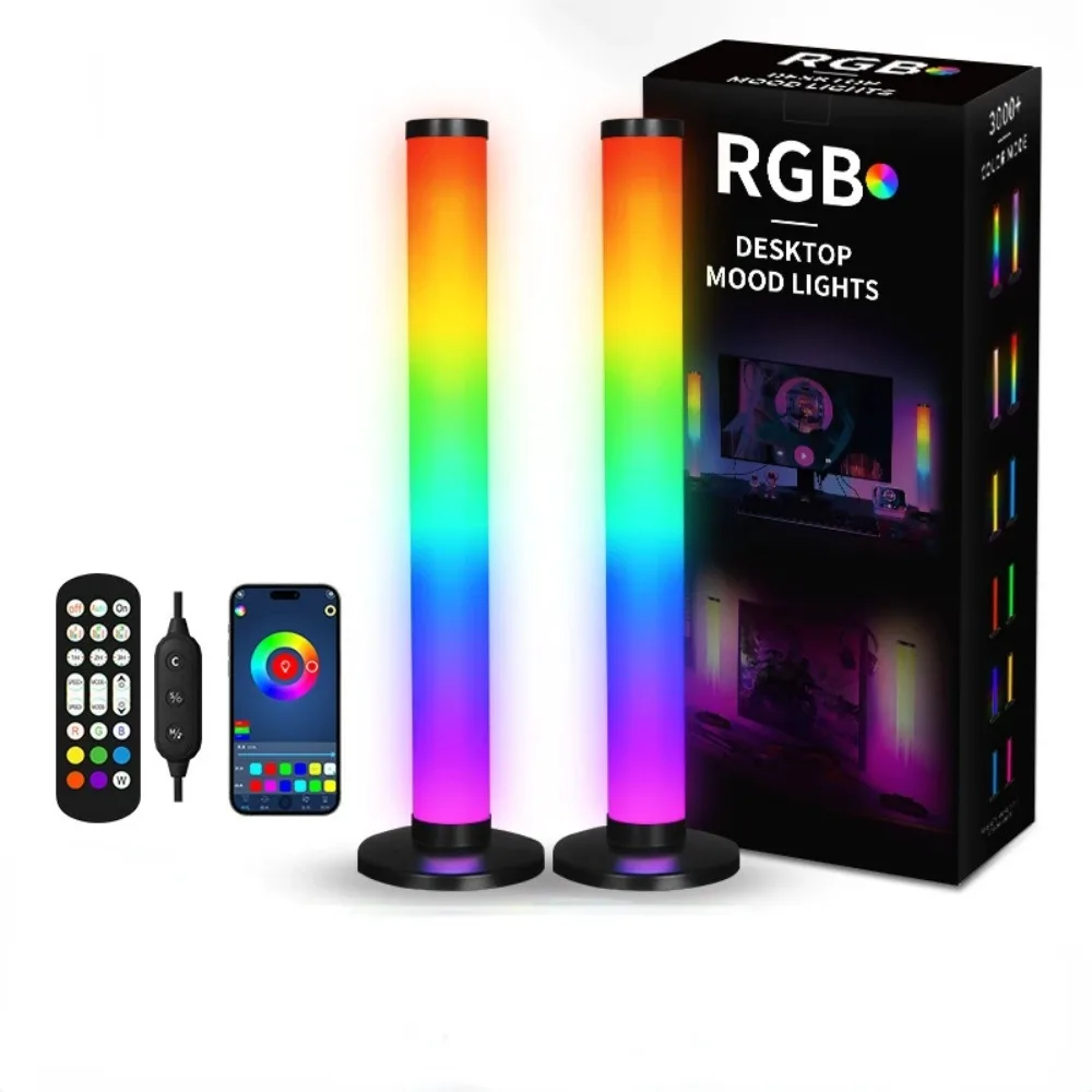 2pcs-LED-Pickup-Light-RGB-Sound-Control-Symphony-Lamp-App-Control-Mood ...
