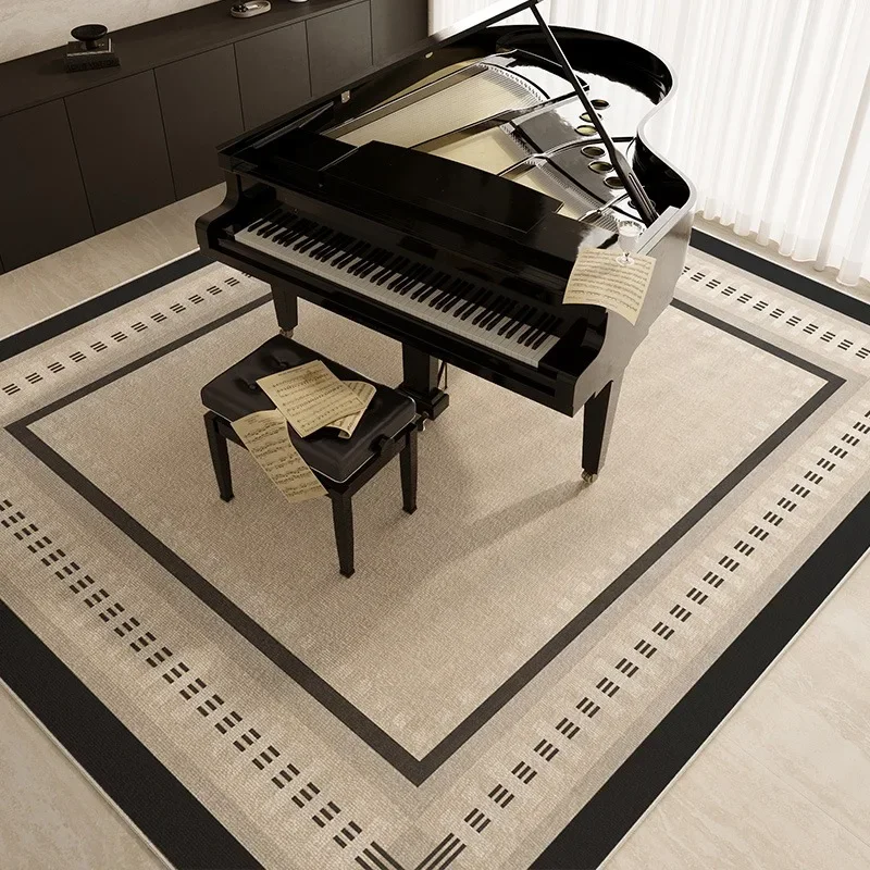 Piano Carpet Anti-slip Soundproof Dirt-resistant Floor Mat Square ...