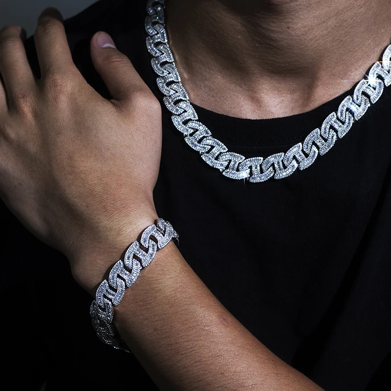 Fashion-h-ip-hop-jewelry-iced-out-DEF-moissanite-diamond-rapper ...