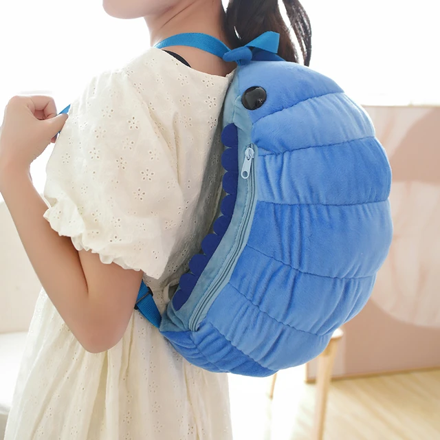 Kawaii Pill-bug Plush Backpack Stuffed Plushie Animals, 57% OFF