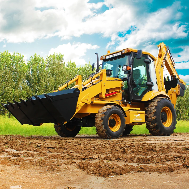 Articulated-High-Horsepower-4WD-Home-Use-Loading-Excavator-Small ...