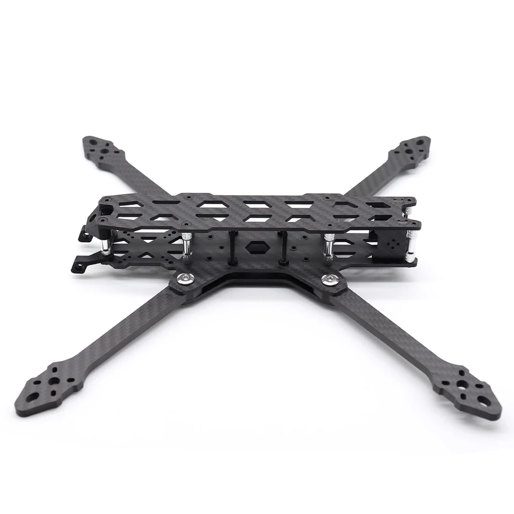 Carbon-Fiber-LX-7-7-Inch-Frame-kit-Folded-Rack-314mm-Wheelbase-5mm-Arm ...
