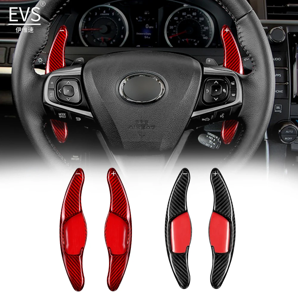 Carbon-Fiber-Steering-Wheel-Paddle-Shift-Compatible-with-Toyota-Reiz ...