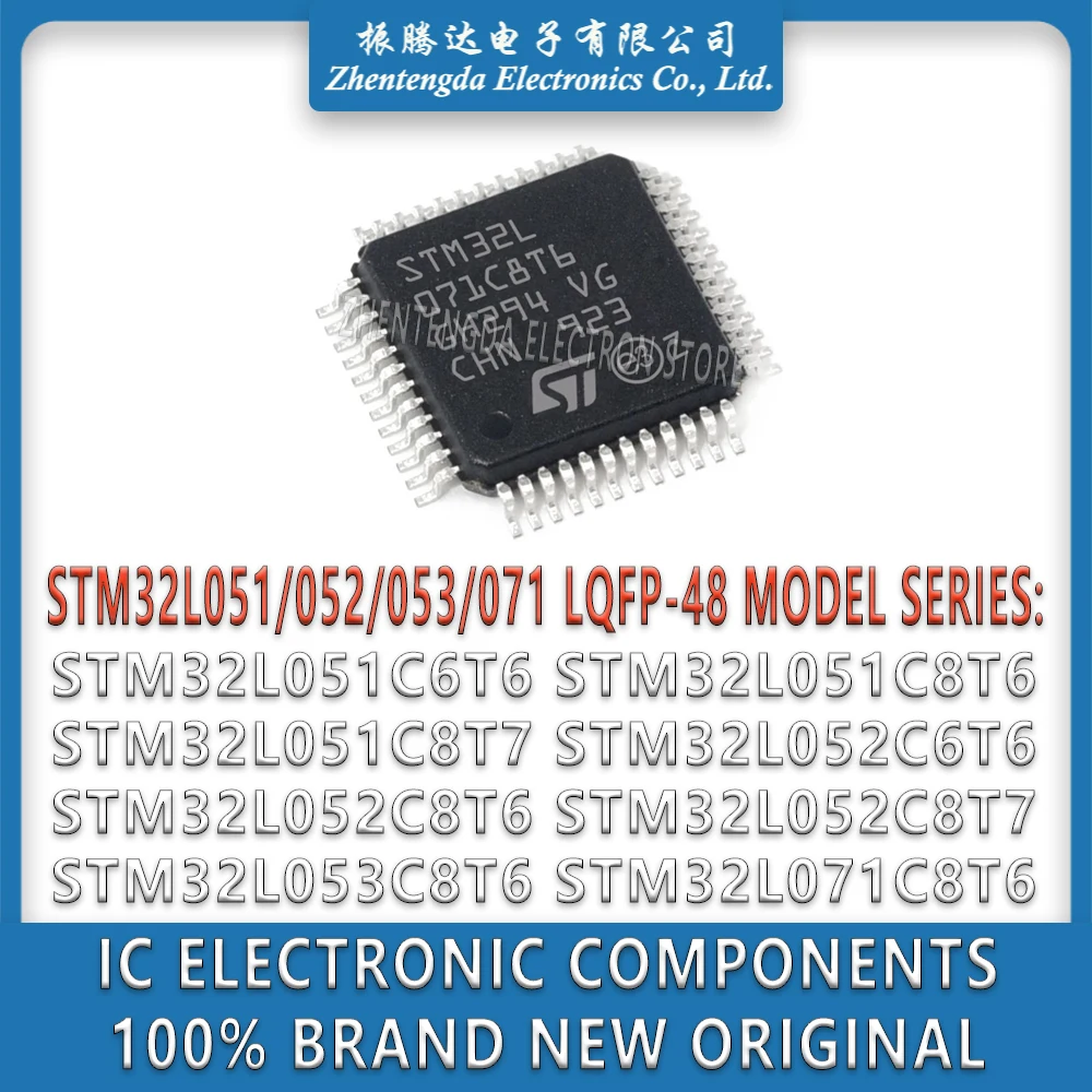 STM32L051C6T6 STM32L051C8T6 STM32L051C8T7 STM32L052C6T6 STM32L052C8T6 STM32L052C8T7 ...
