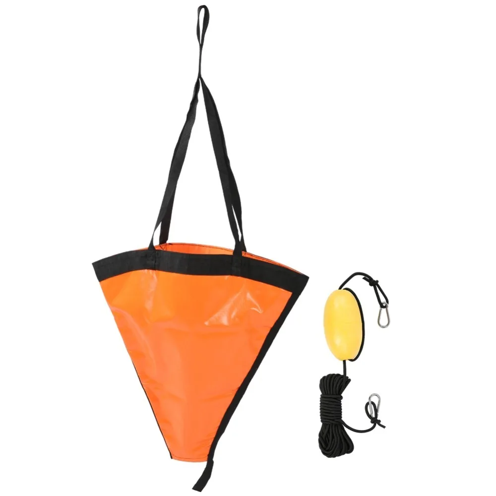 Trolling Fishing Orange Drift Sock Drogue Drift Anchor Sea Anchor ...