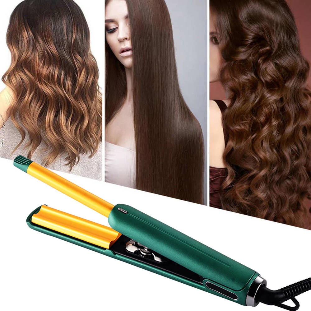 Morgan Curling Iron U-shaped Arc Splint Shape Hair Ceramic Curlers ...