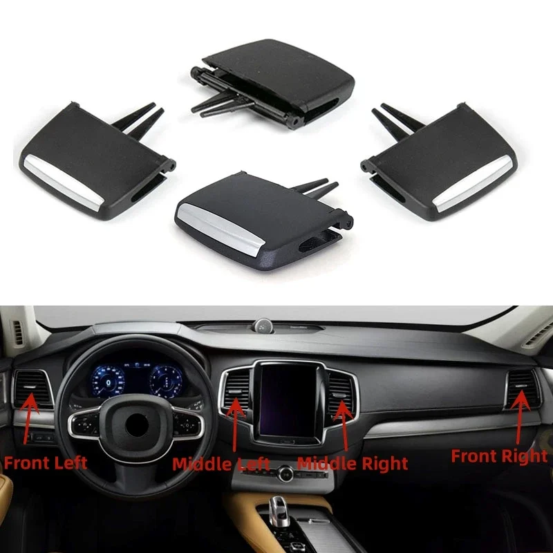 Car-Front-Rear-Air-Conditioning-Outlet-Clips-Dashboard-A-C-Vents-Pick ...
