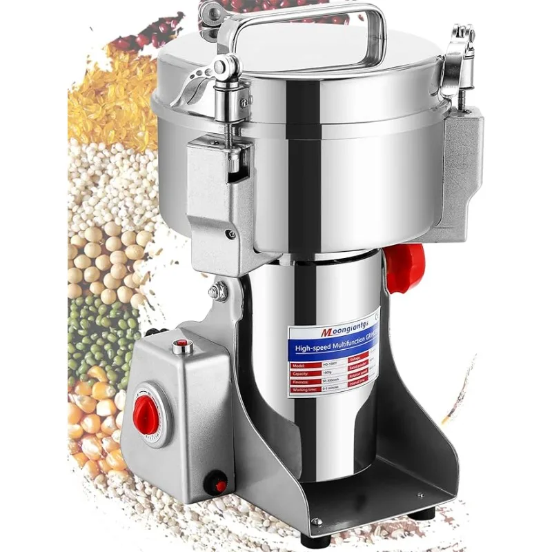 2500g-Grain-Mill-Grinder-Commercial-Spice-Grinder-3600W-Stainless-Steel ...