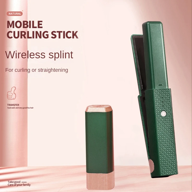 Wireless-Hair-Straightening-Splint-Straight-Hair-Stick-Portable ...