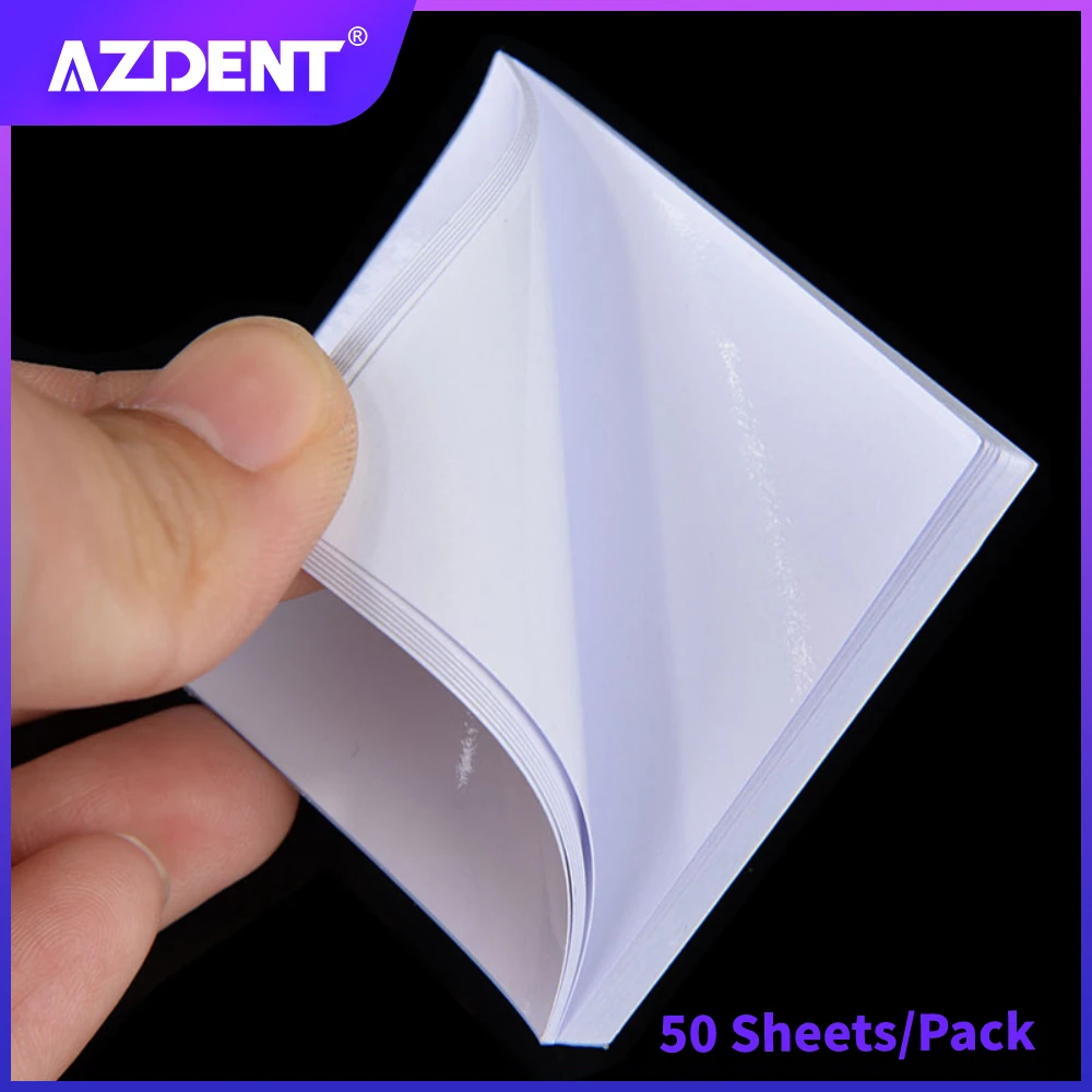 2x2‘’ 50 Sheets Thickening White Cementing Paper Dental Mixing Pad ...