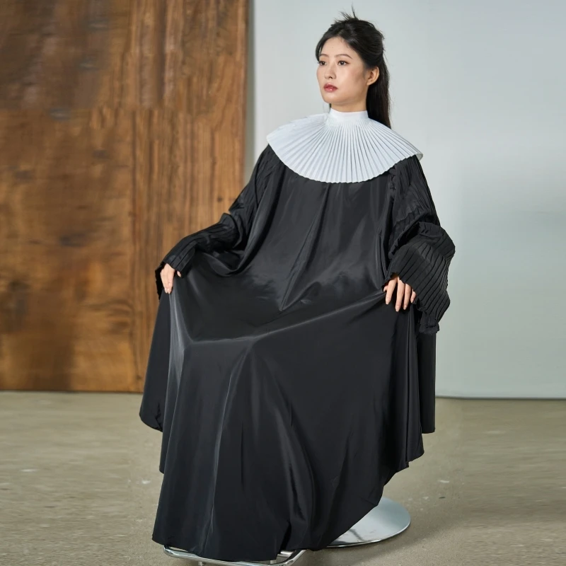 High End Hair Cutting Capes With Sleeves Non Stick Hair Hair Salon ...