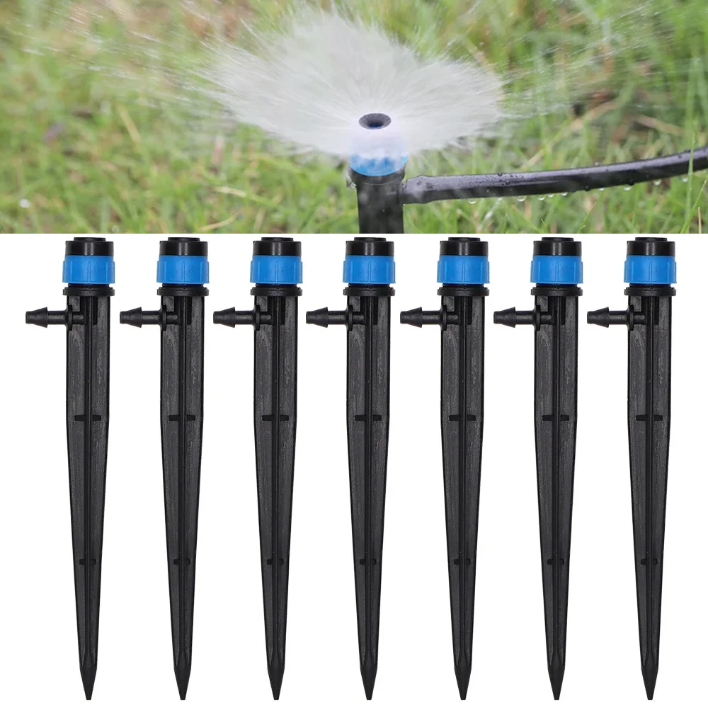 10PCS Micro Bubbler Drip Irrigation Nozzle Adjustable Emitters 13CM ...